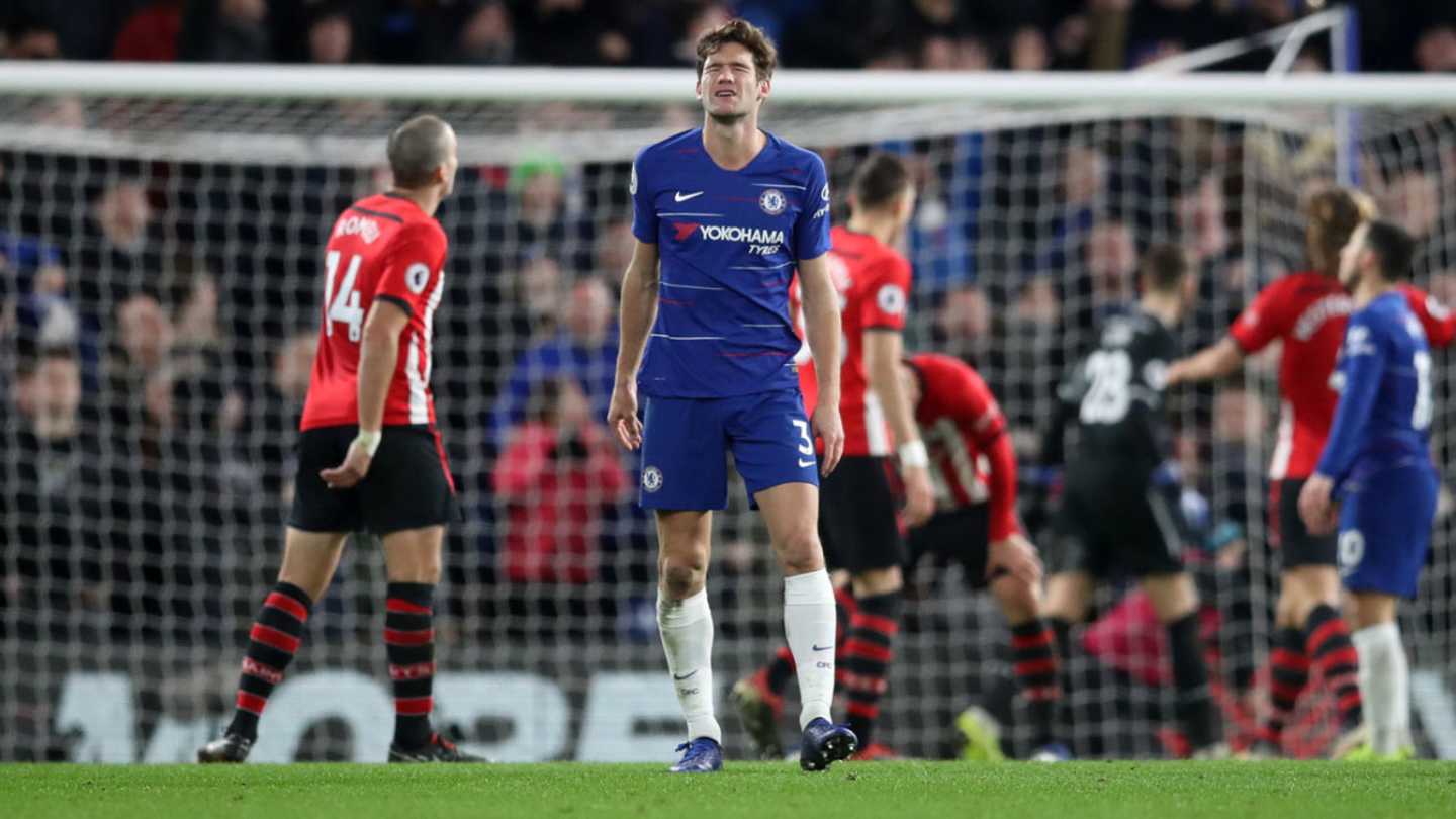 Chelsea 0-0 Southampton: Blues drop points in race for top four ...