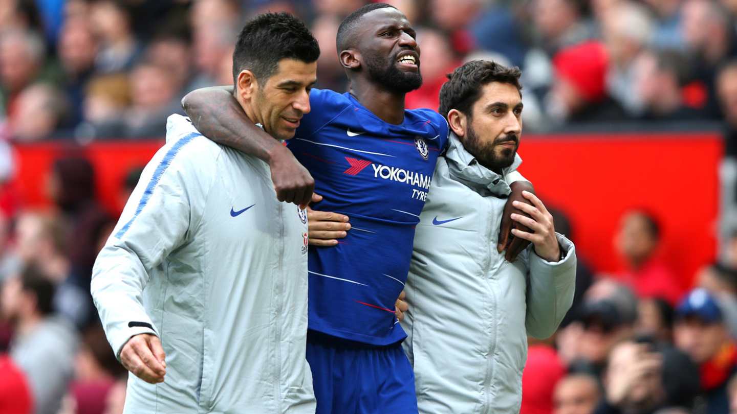 Antonio Rudiger: Chelsea defender out for season with knee injury ...