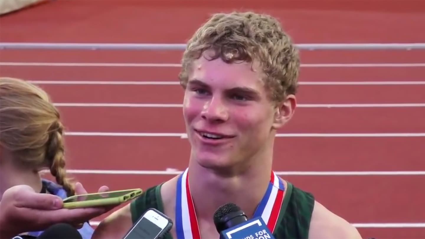 Matthew Boling: Viral star doesn't want the 'White Lightning' nickname ...