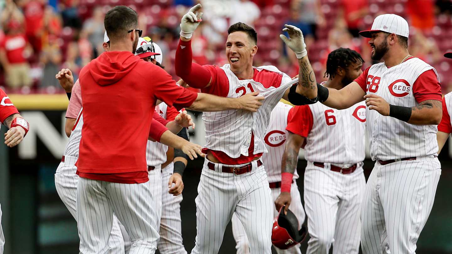 Michael Lorenzen: Reds pitcher/OF walks off Diamondbacks - Sports ...