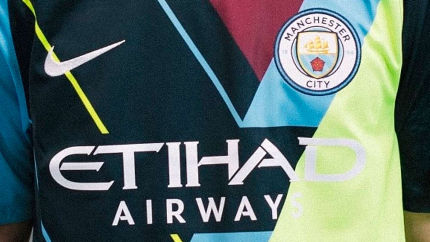 Man City mash-up kit: Nike releases special combo of nine shirts ...