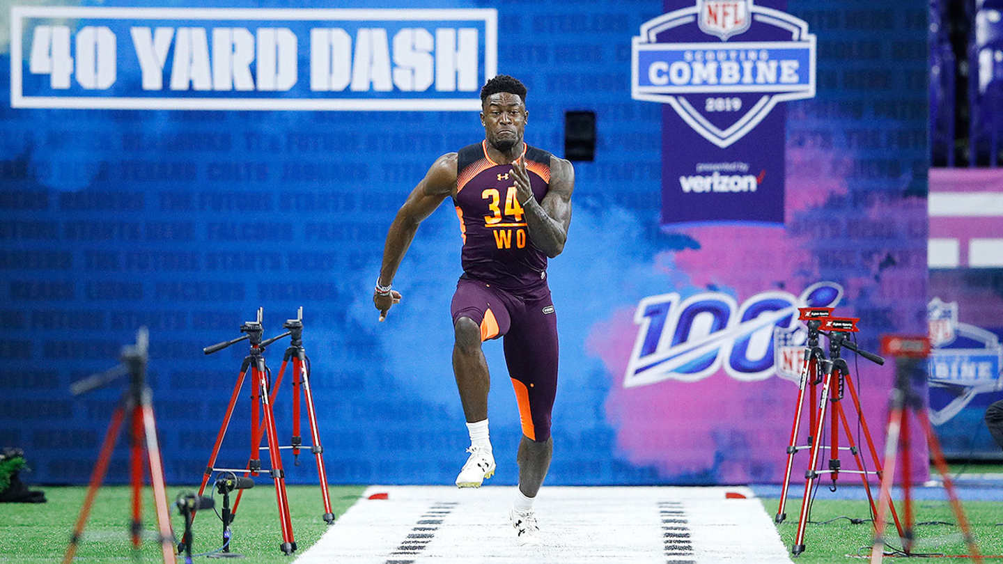 combine 40 yard dash