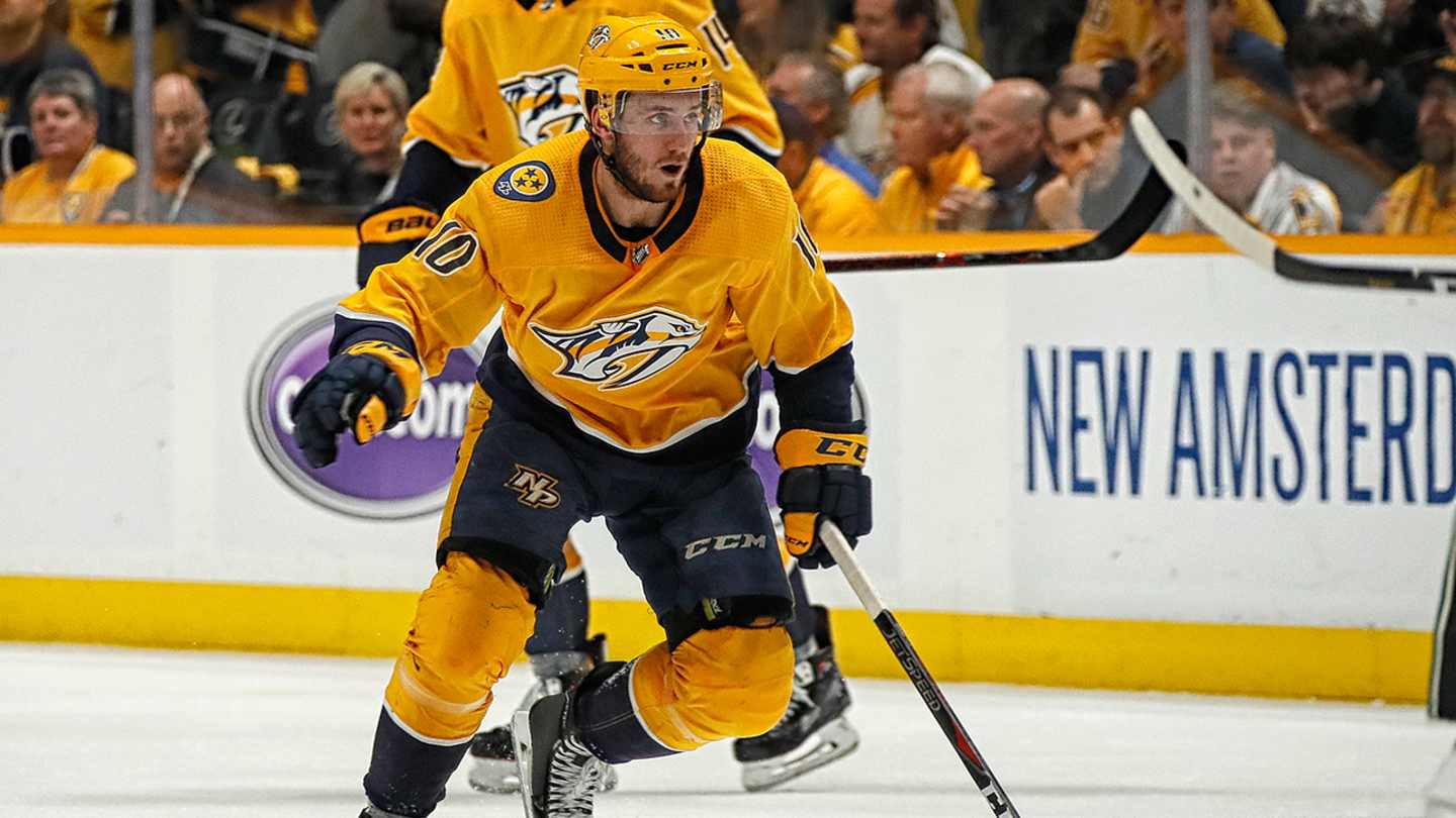 Colton Sissons, Nashville Predators sign 7-year, $20 million contract ...