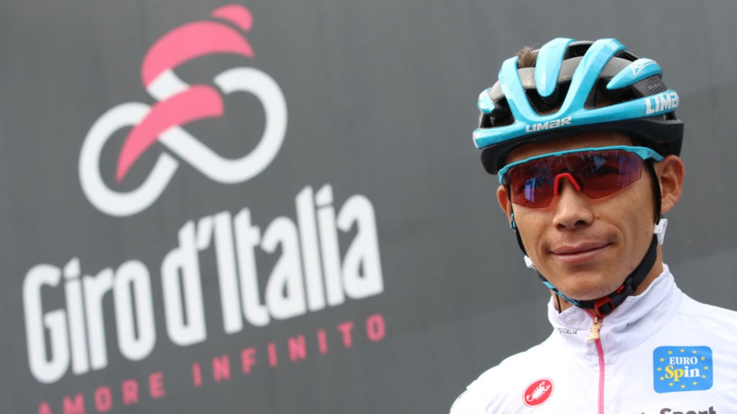 Giro d'Italia: Pro cyclist Miguel Angel Lopez slaps fan who tripped him ...