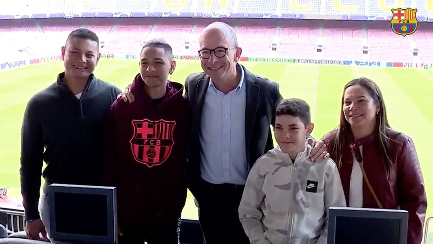 Anthony Borges: Barcelona hosts Parkland hero at Camp Nou for UCL ...