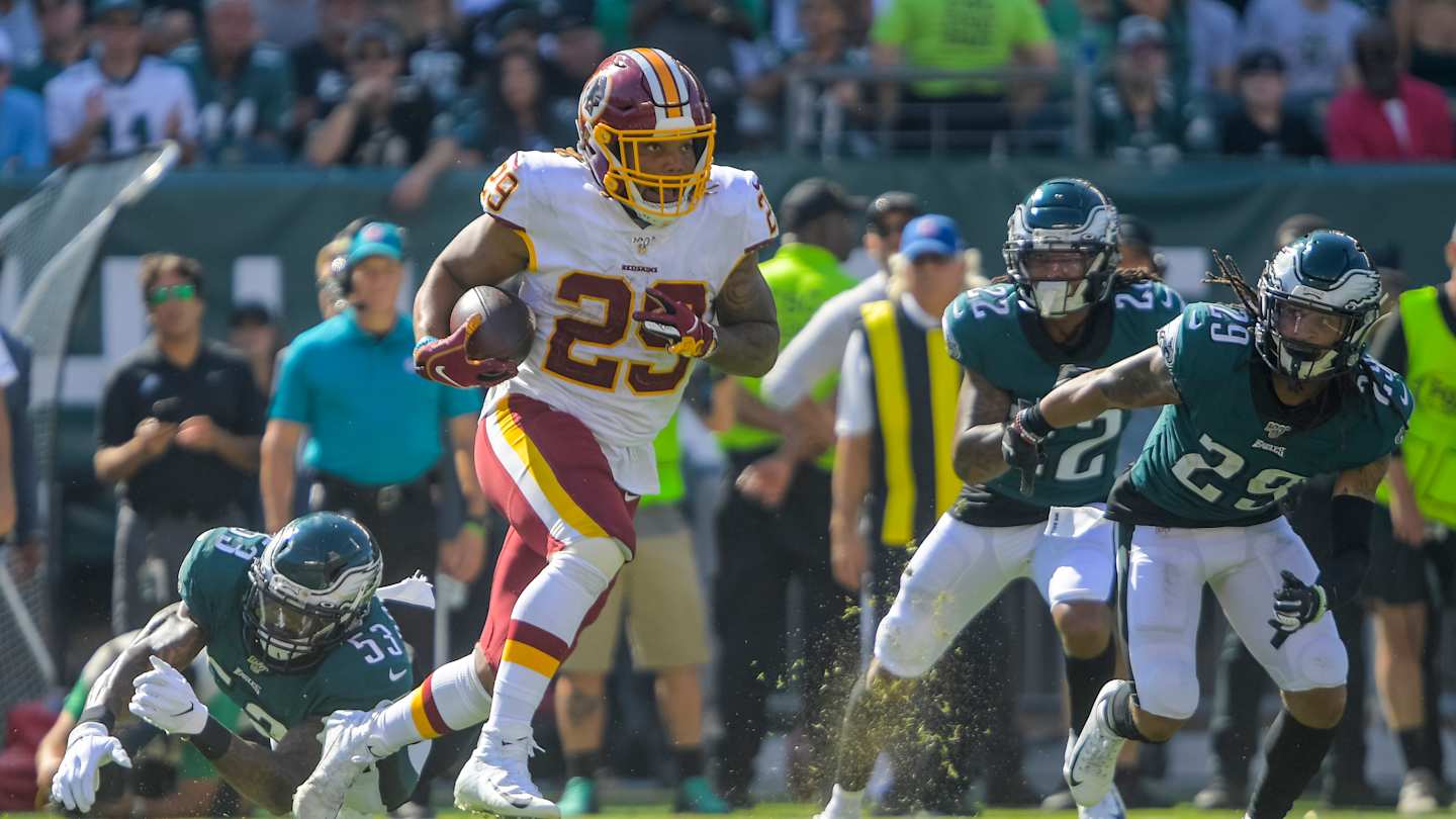Derrius Guice injury: Redskins RB hurts meniscus, may miss four weeks ...