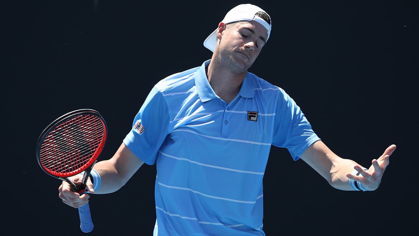 John Isner Stunned by Fellow American Reilly Opelka at Australian Open ...