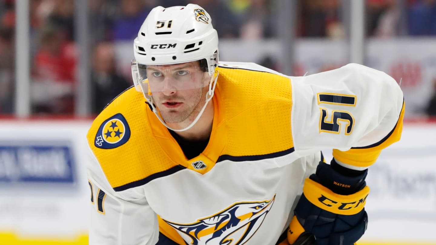 Austin Watson to return from suspension for Nashville Predators ...