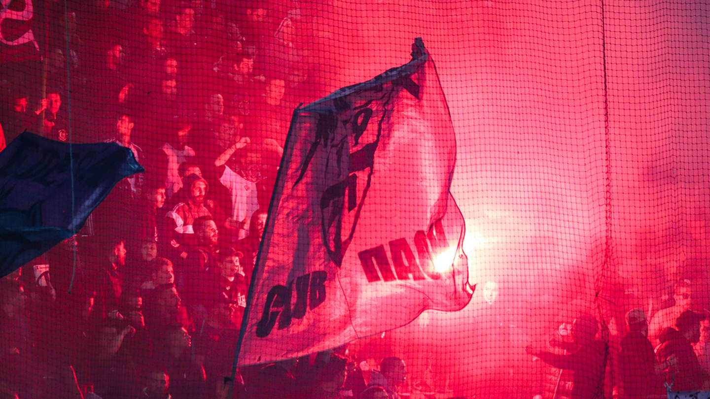 PAOK fans hold wild celebration after team wins Greek league - Sports ...