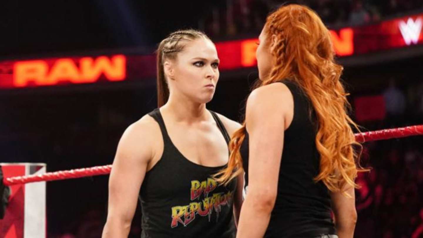 WrestleMania 35: Becky Lynch says Ronda Rousey shouldn't be a WWE ...