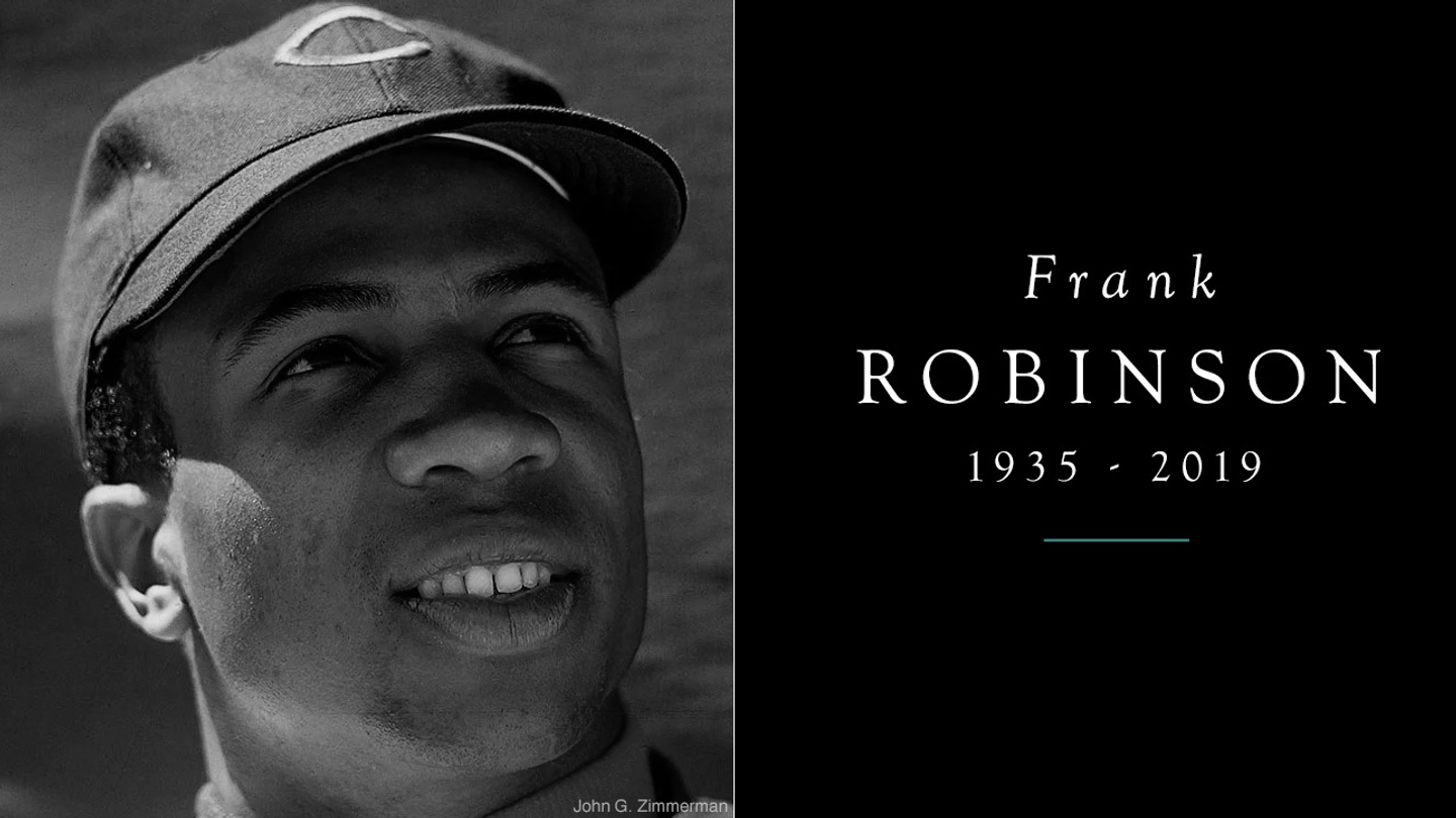 Baseball Hall of Famer Frank Robinson passes away at 83 - Sports ...