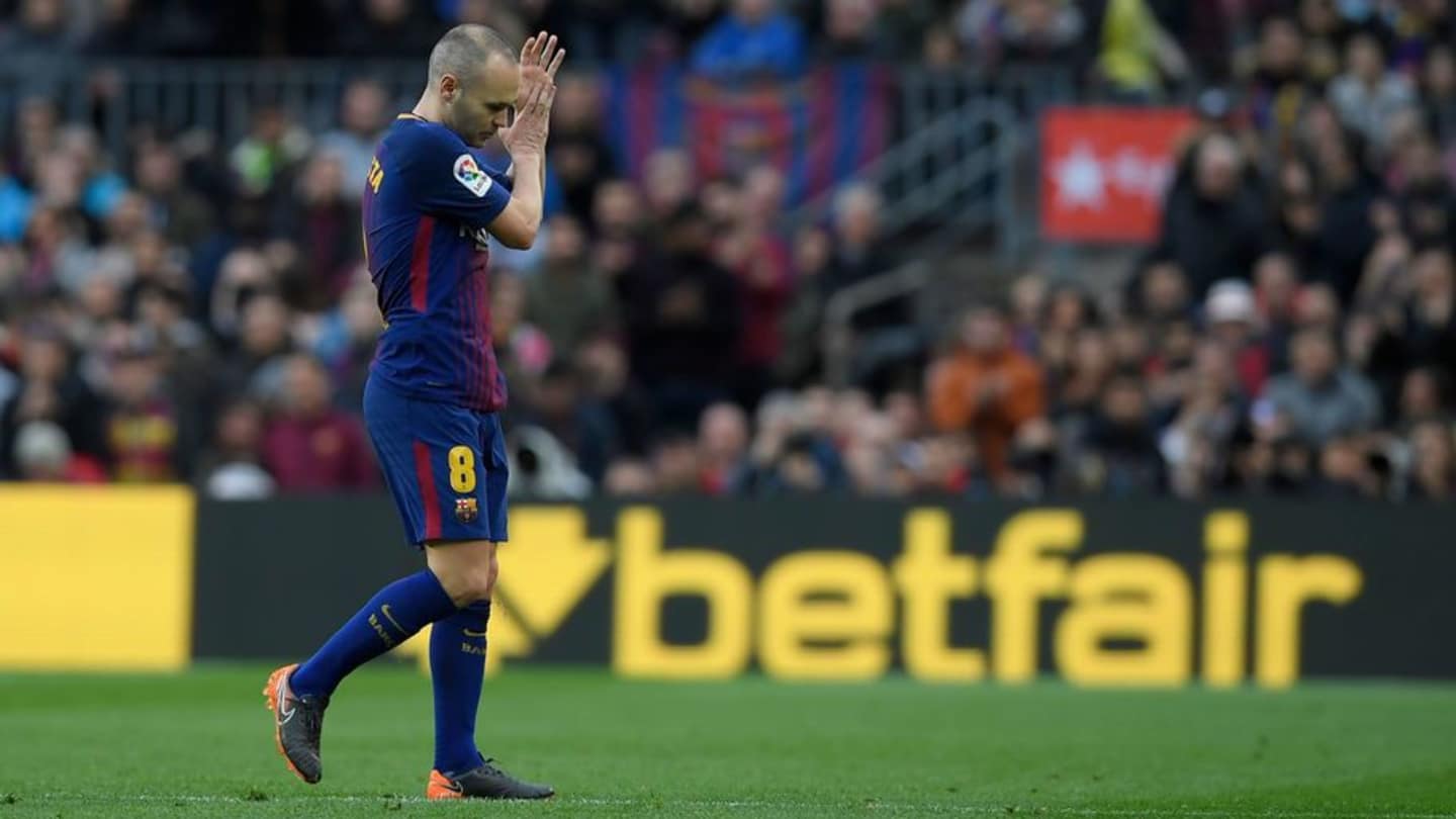 Andres Iniesta Hopeful of Barcelona Return in Crucial UEFA Champions ...