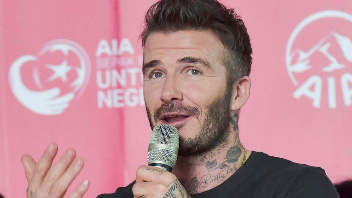 David Beckham Reveals He Was Once Told 'You'll Never Play for England ...