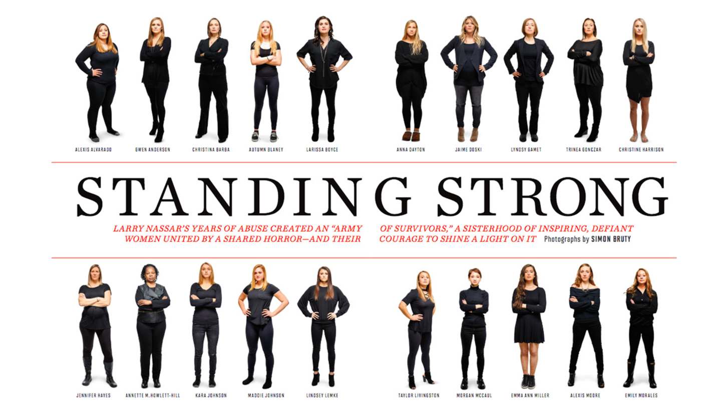 Larry Nassar victims now an 'army of survivors' - Sports Illustrated