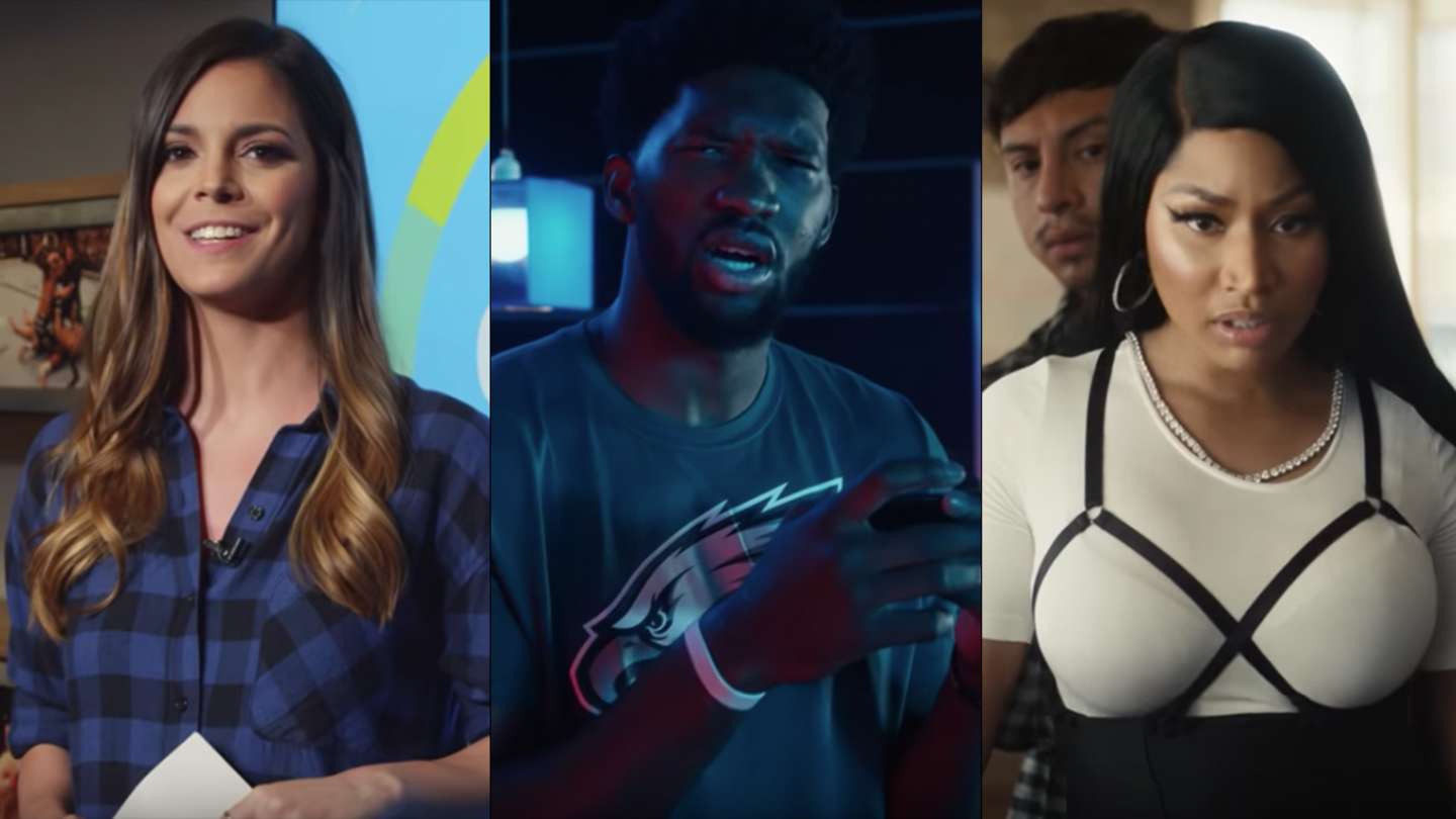 'Madden NFL 19' commercial stars Nicki Minaj, Joel Embiid, Katie Nolan ...