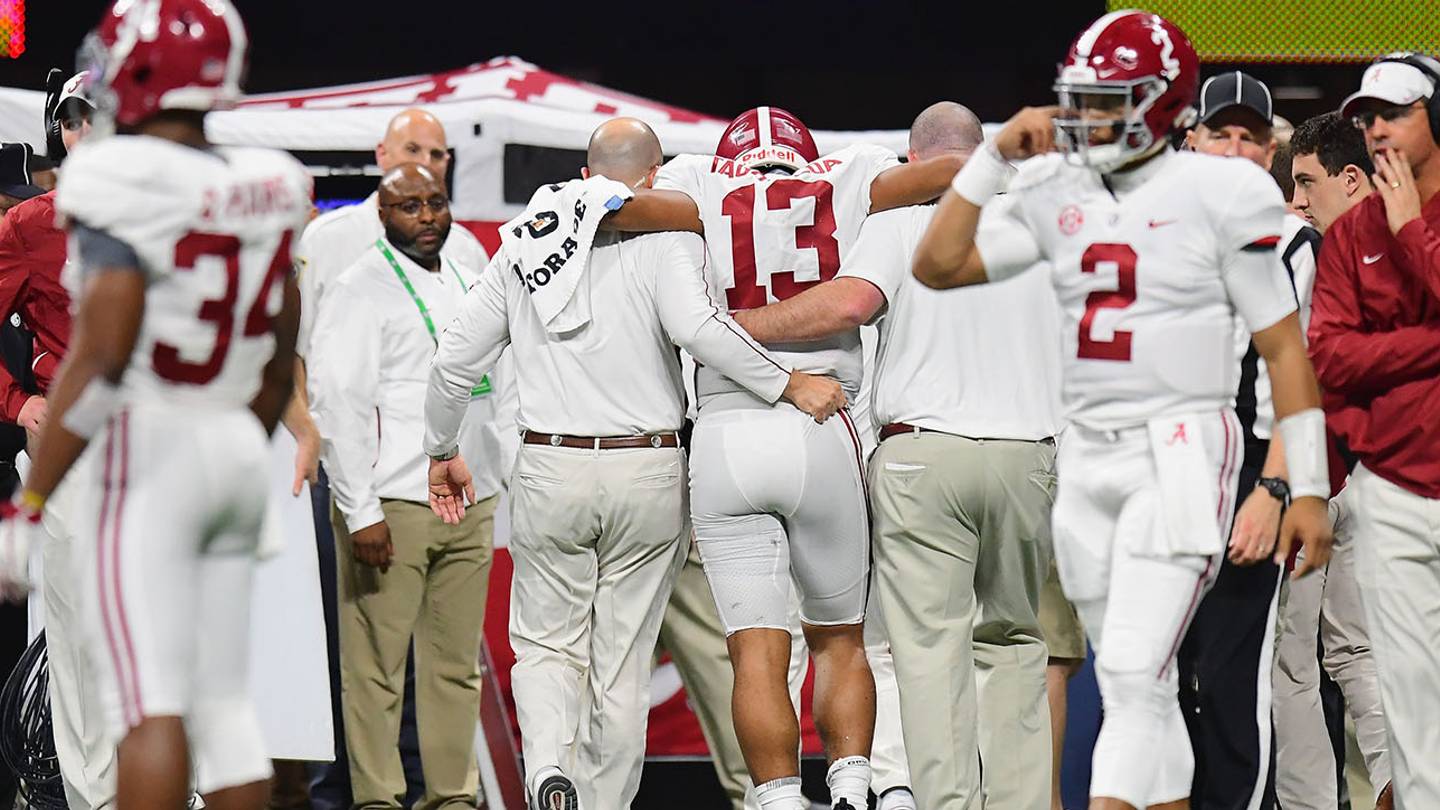 Tua Tagovailoa: Alabama QB provides update for injured ankle - Sports ...
