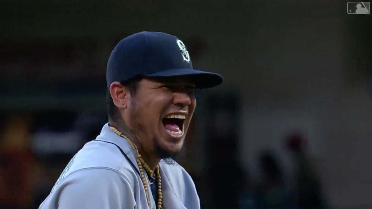 Felix Hernandez, Adrian Beltre laugh after strikeout (video) - Sports ...