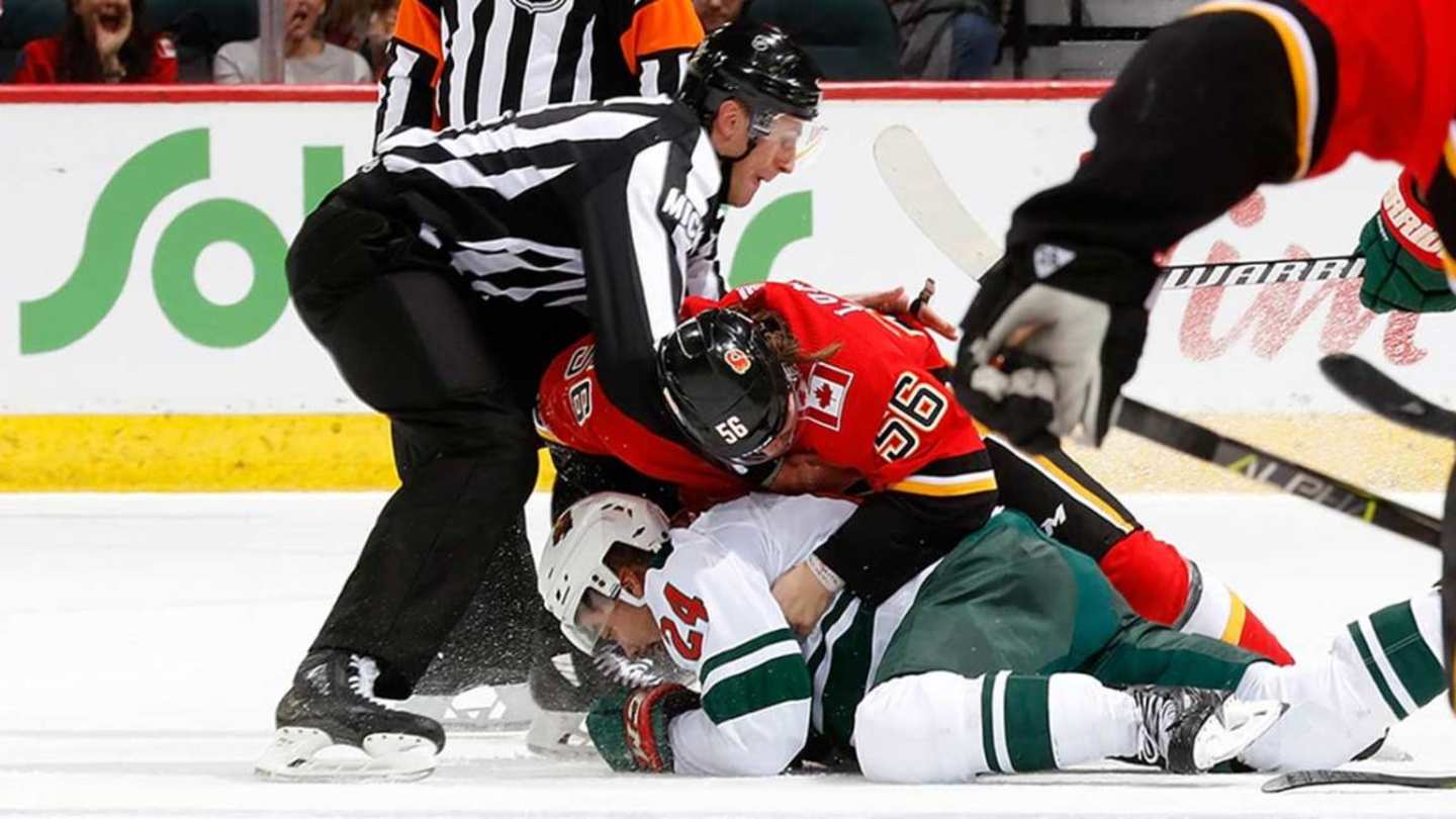 Flames' Ryan Lomberg, Mark Giordano suspended after Wild game - Sports ...