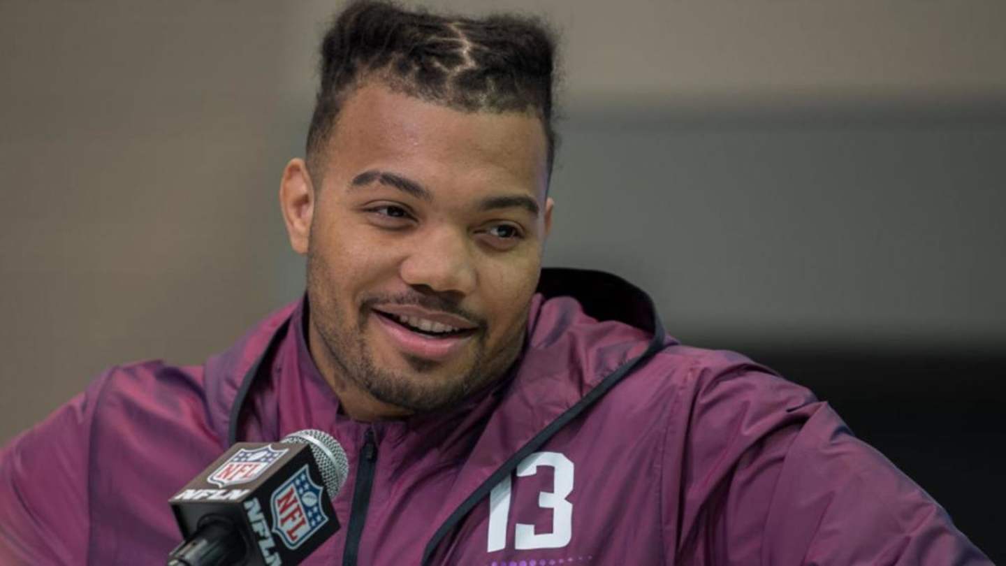 NFL prospect Derrius Guice asked if he liked men at combine - Sports ...