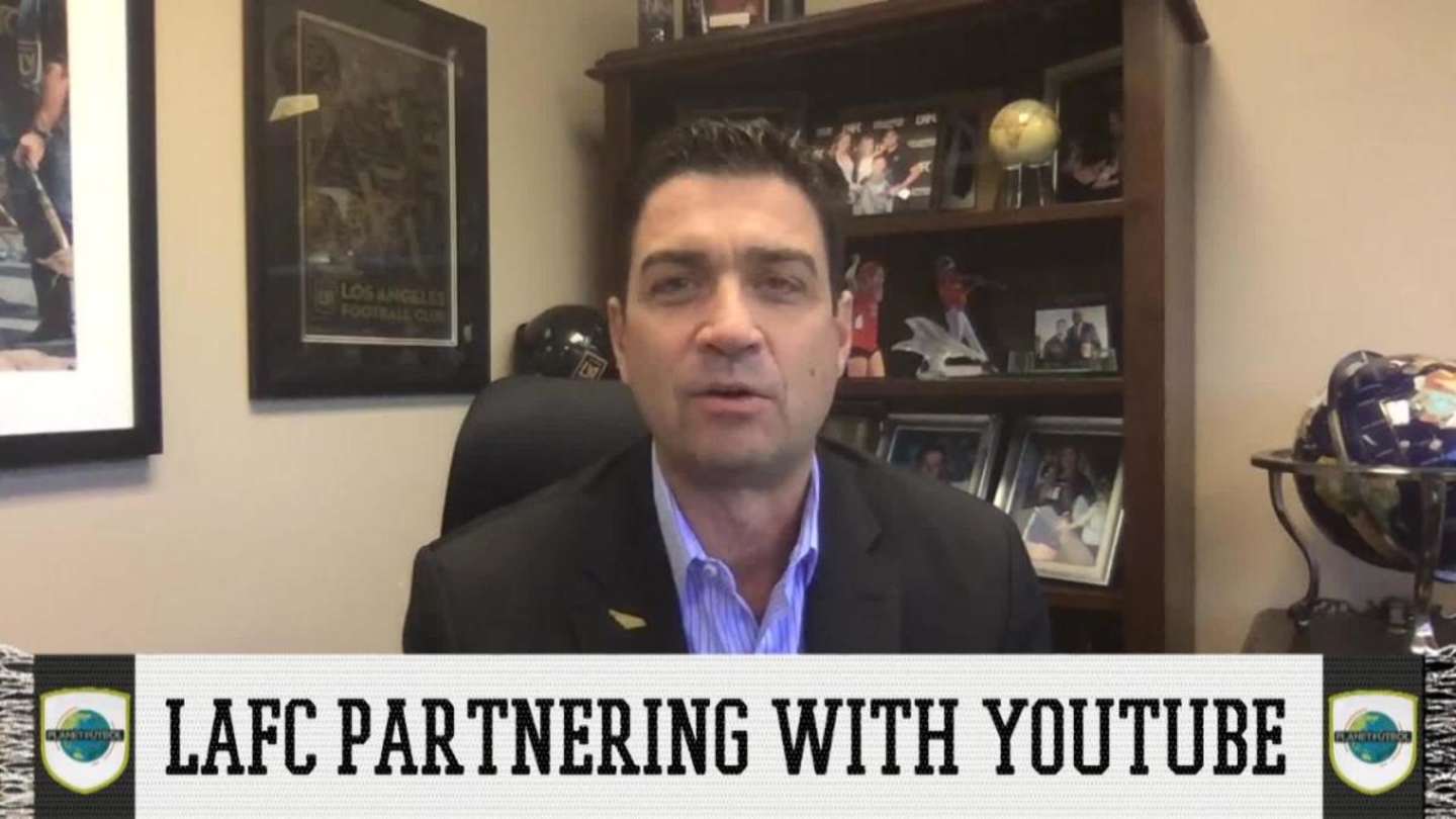 President Of LAFC Tom Penn On YouTube Partnership - Sports Illustrated