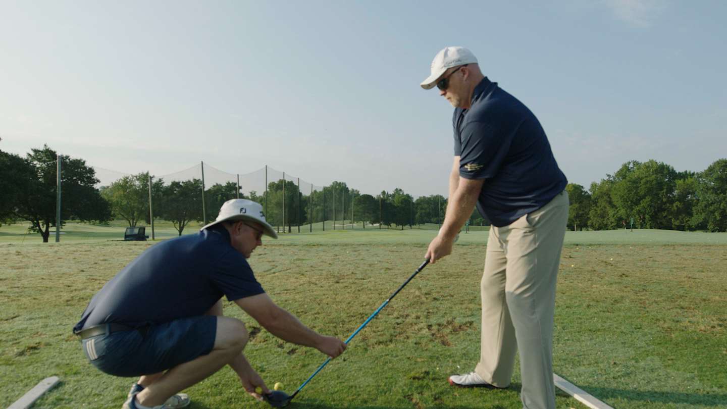 Watch: Top blind golfers compete in 'Swing in the Dark' - Sports ...