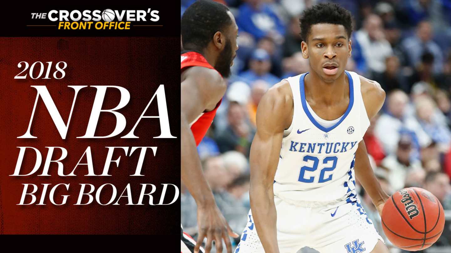 2018 NBA Draft Big Board 5:0: Shai Gilgeous-Alexander Shines in March ...