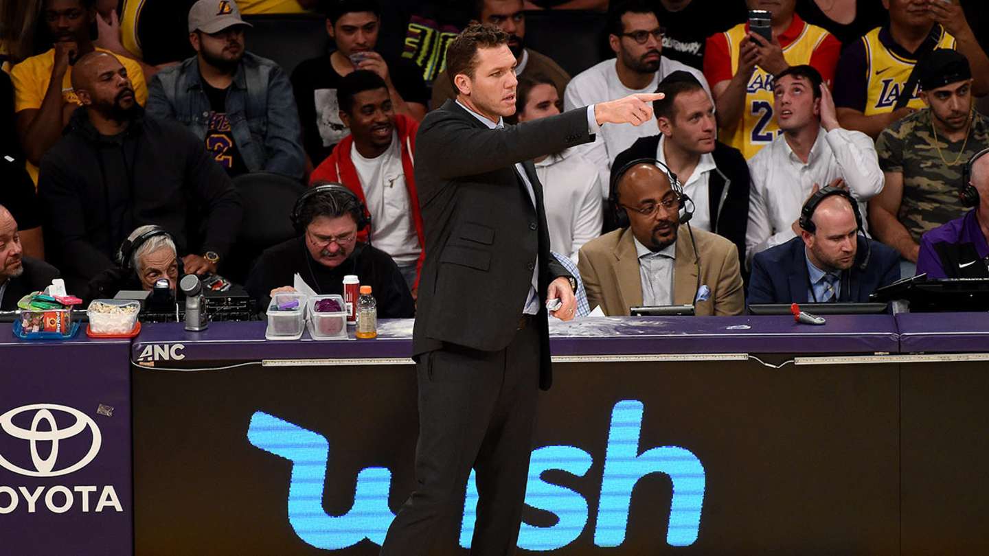 LA Lakers: Luke Walton takes refs to task on foul calls - Sports ...