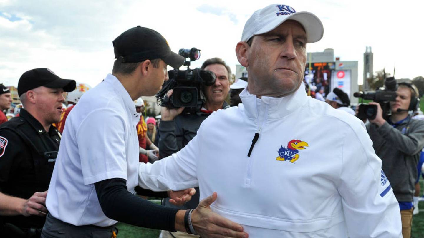 Kansas to fire David Beaty at end of 2018 football season - Sports ...