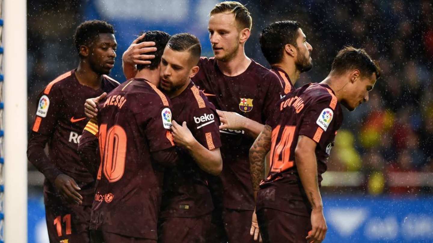 Barcelona clinches La Liga title behind Lionel Messi hat-trick - Sports ...