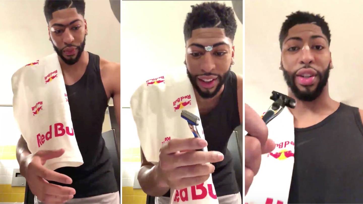 Anthony Davis shaves unibrow: Is it April Fool's joke? - Sports Illustrated