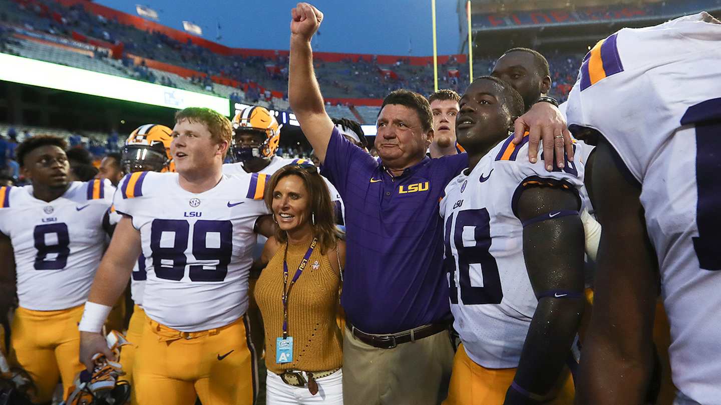 LSU football: Ed Orgeron's wife Kelly has inspiring story - Sports Illustrated