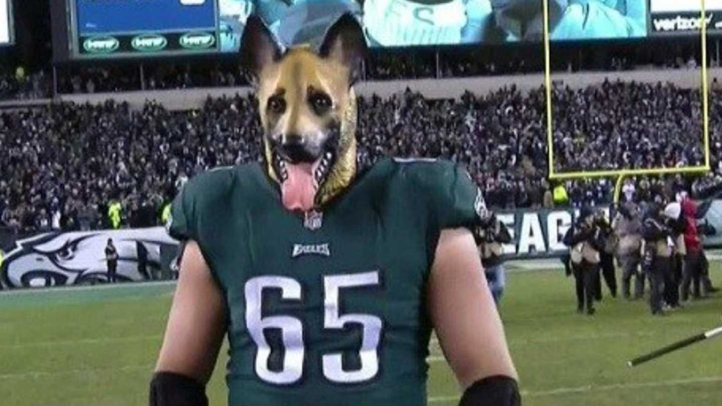 Eagles flaunt dog mask after beating Falcons as underdogs - Sports ...
