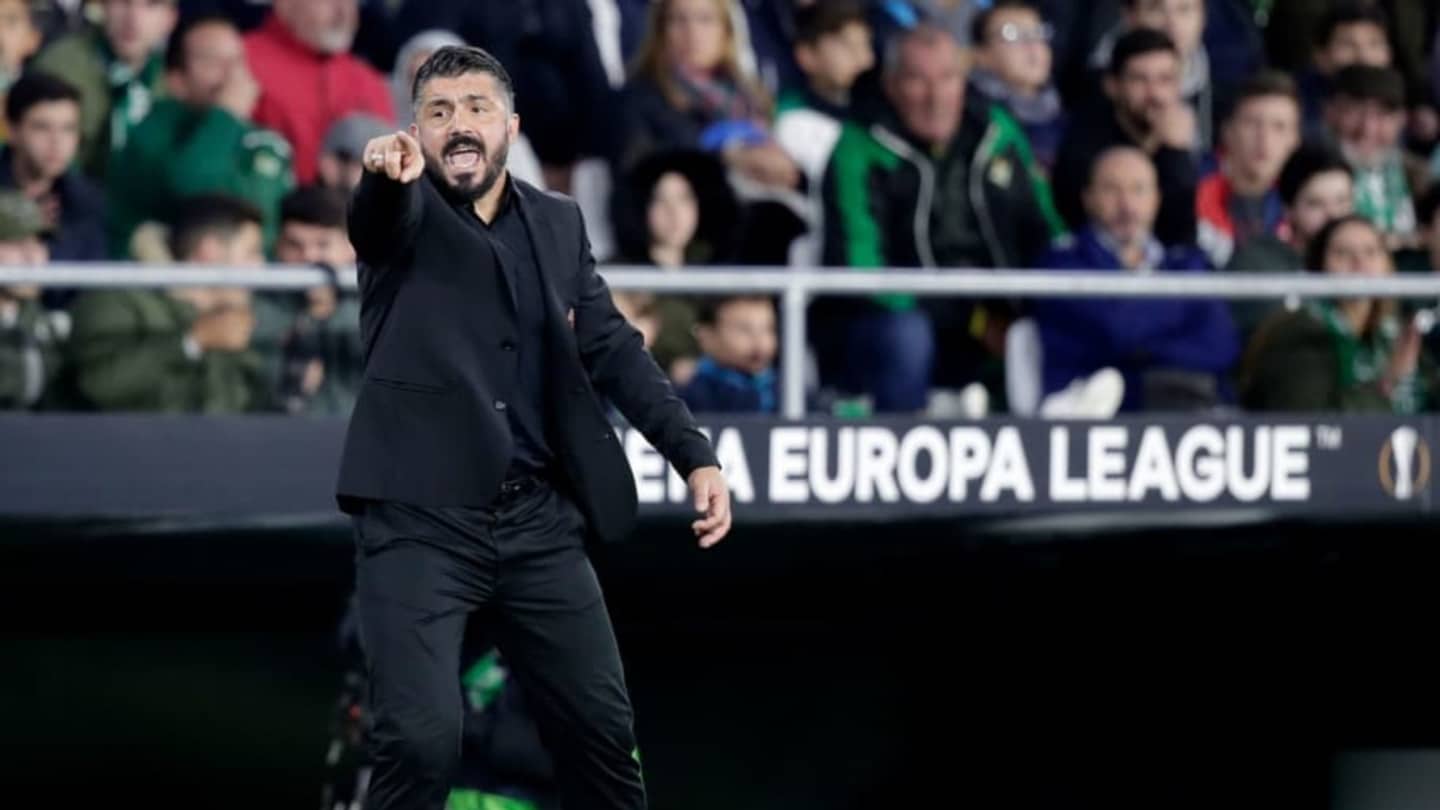 Gennaro Gattuso Admits He Is 'Counting Who Is Left' as Milan Injuries ...