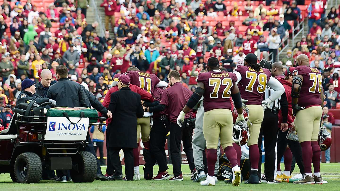 Alex Smith injury updates: Redskins QB suffers compound fracture ...