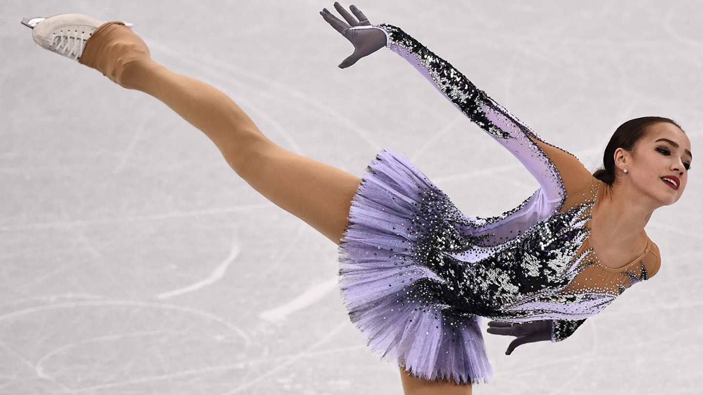Olympic figure skating: Alina Zagitova leads after short program ...