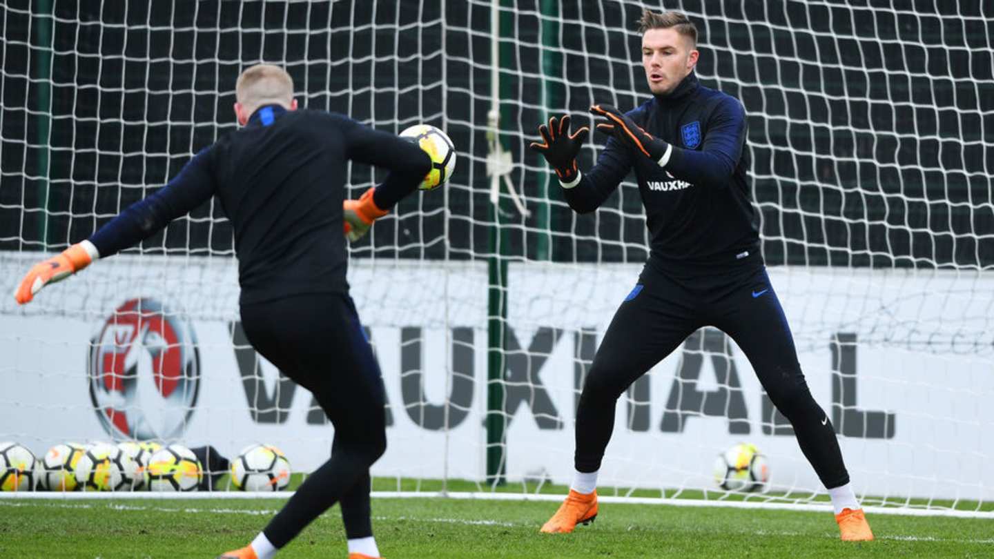 Stoke Goalkeeper Jack Butland Relishing Fight for England Number 1 Spot ...