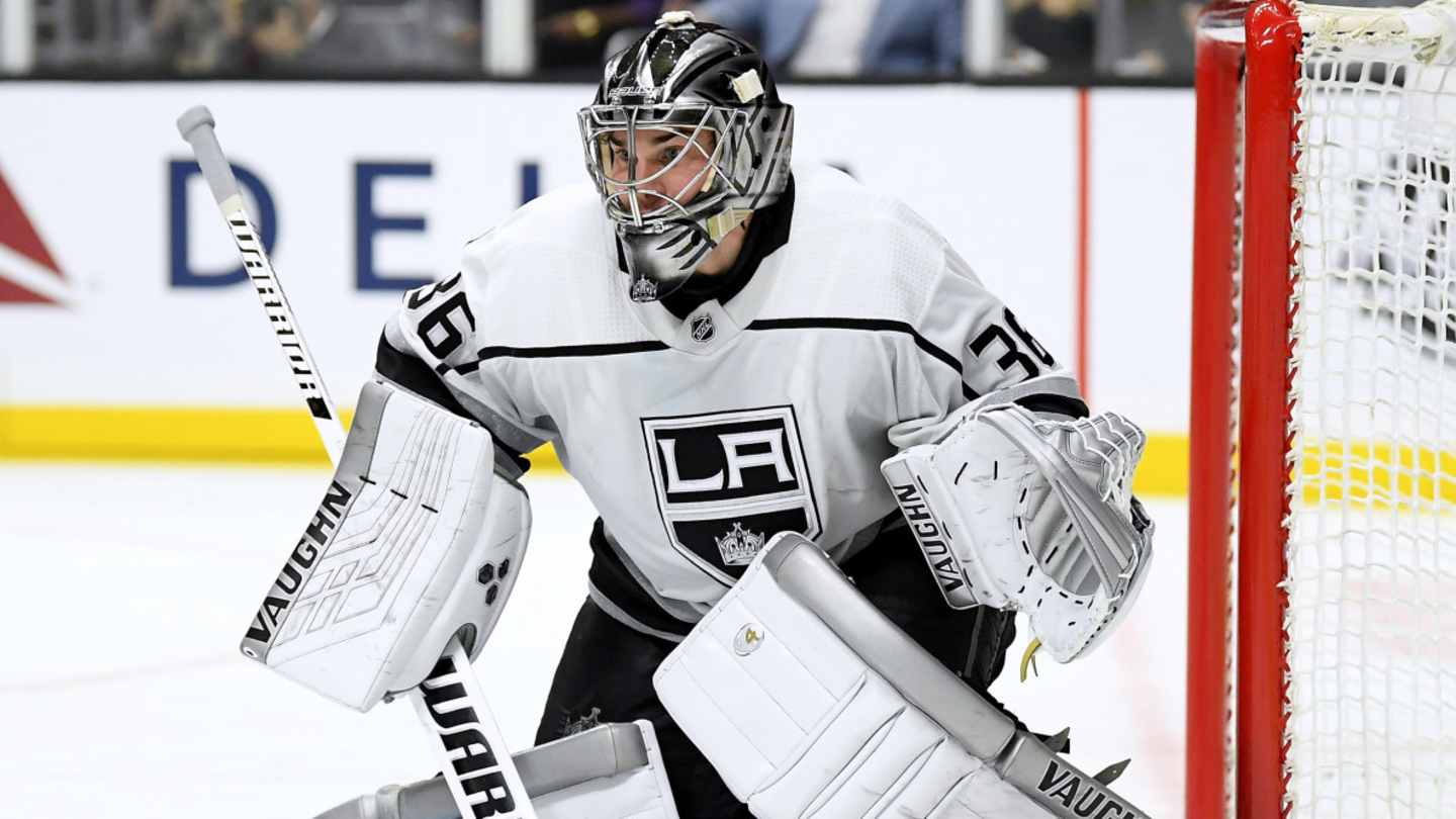 LA Kings: Goalie Jack Campbell out 4-6 weeks with knee injury - Sports ...