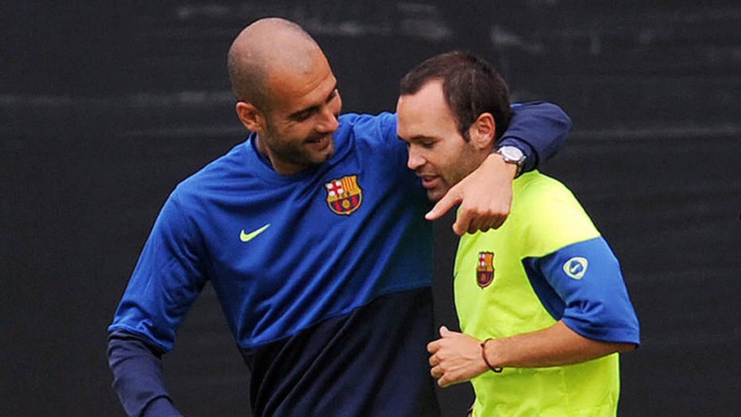 LEYENDA | El increíble elogio de Pep Guardiola a Iniesta - Sports ...
