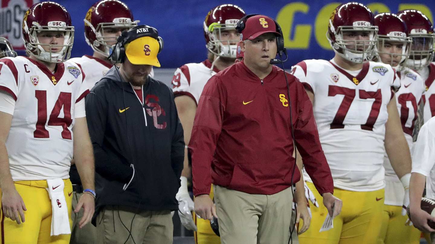 USC names Bryan Ellis new QBs coach, replacing Tyson Helton - Sports ...