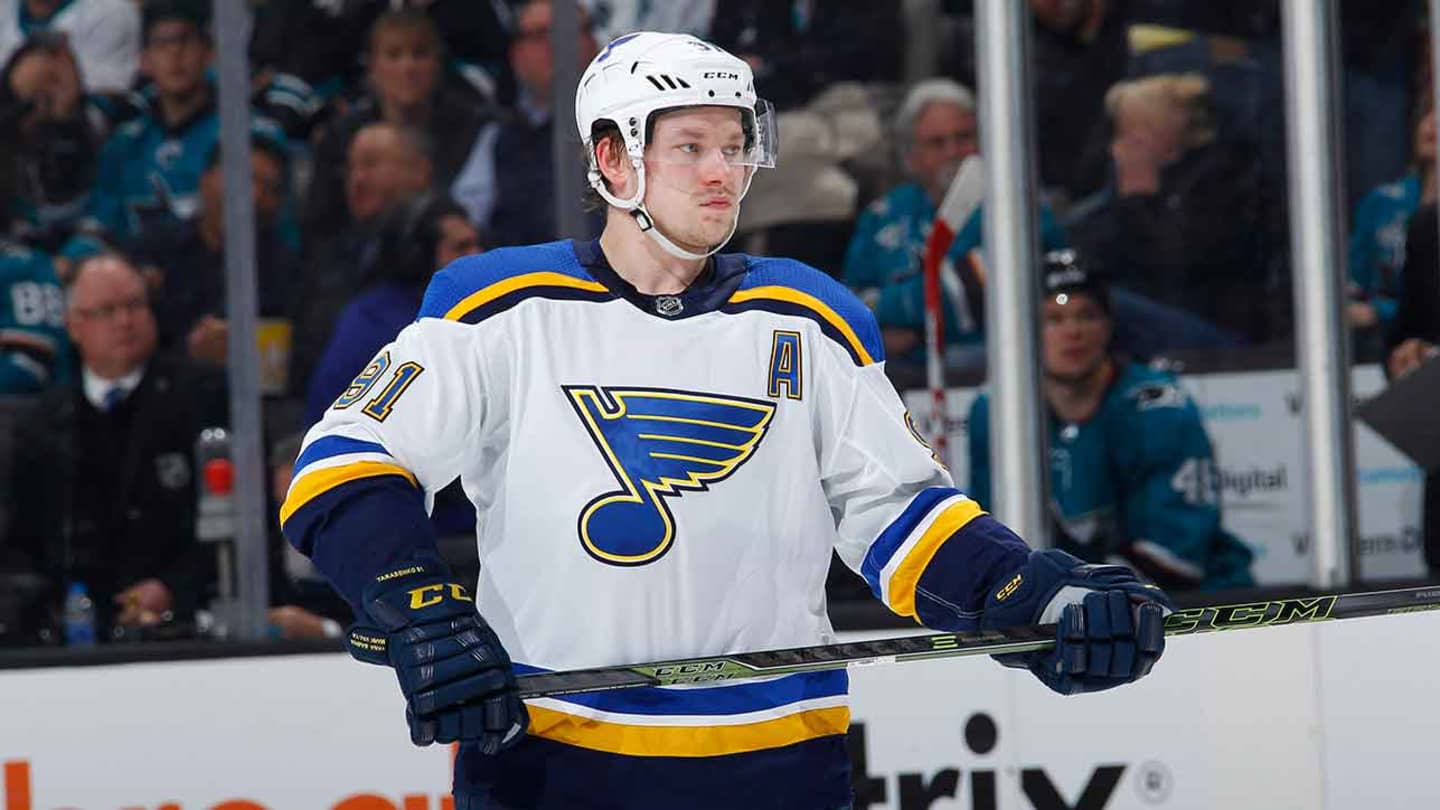 Vladimir Tarasenko will be at Blues camp after shoulder surgery ...