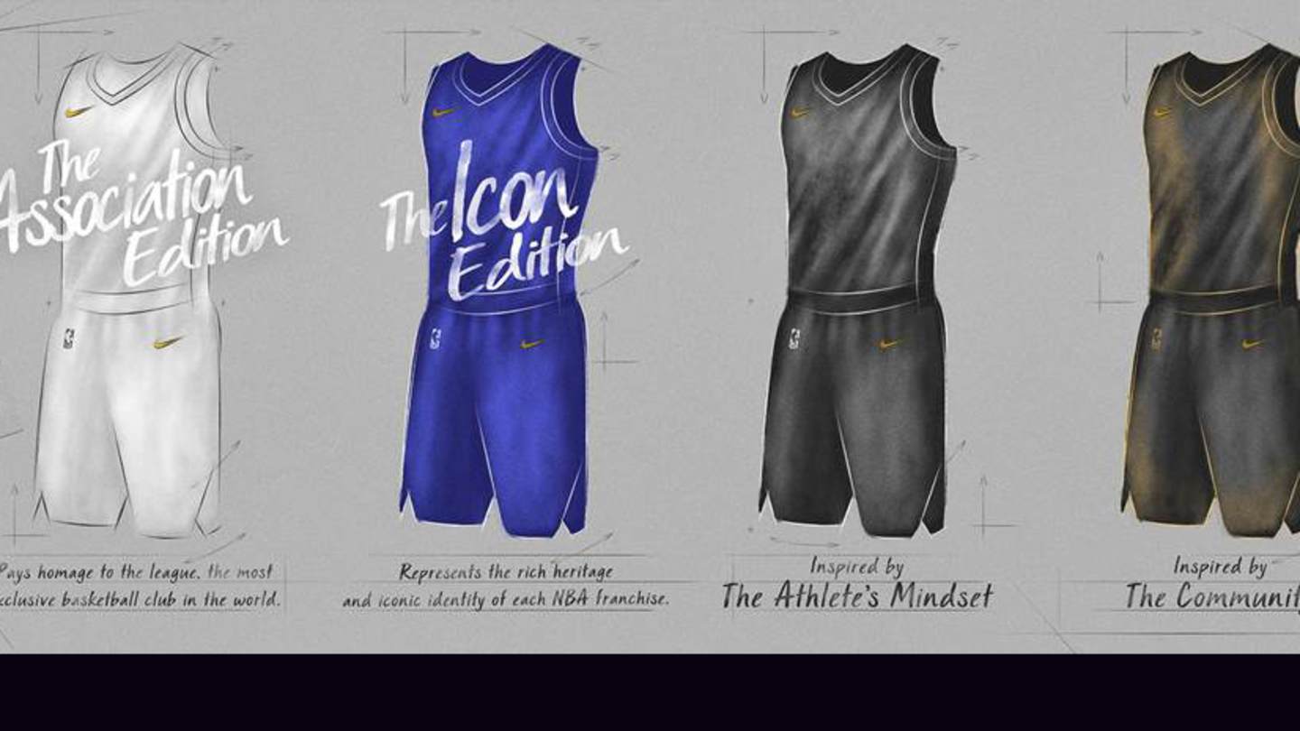 Nike, NBA reveal new uniforms for next season - Sports Illustrated