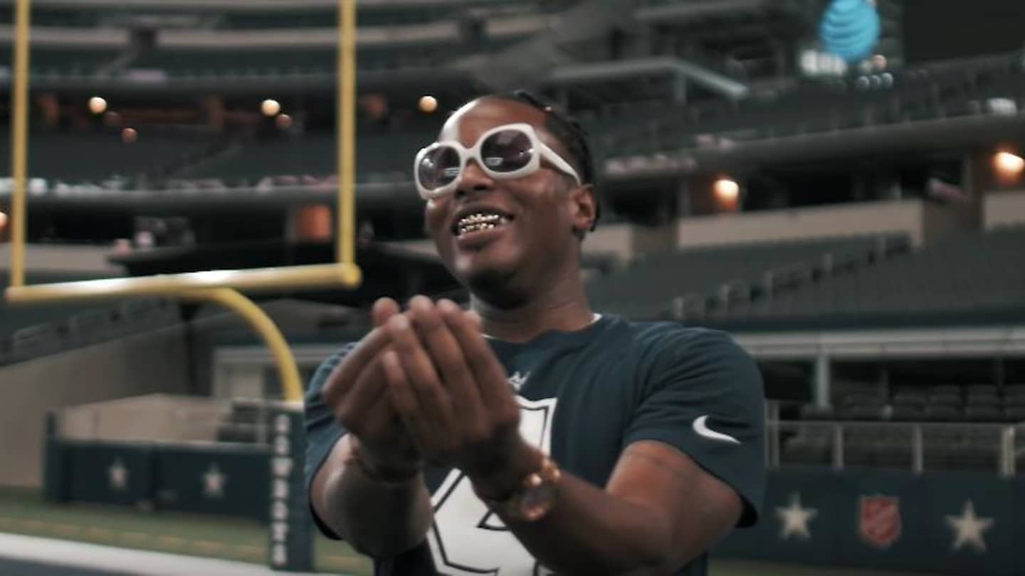 Dallas rappers Outfit TX sneak onto Cowboys field for video shoot ...