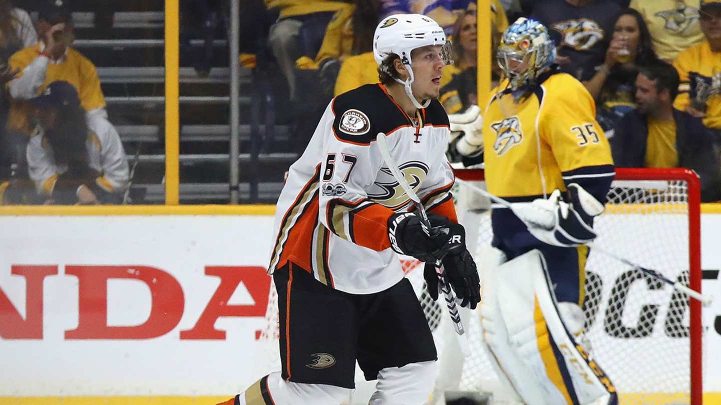 NHL Playoffs: Ducks' Rickard Rakell misses Game 5 with injury - Sports ...