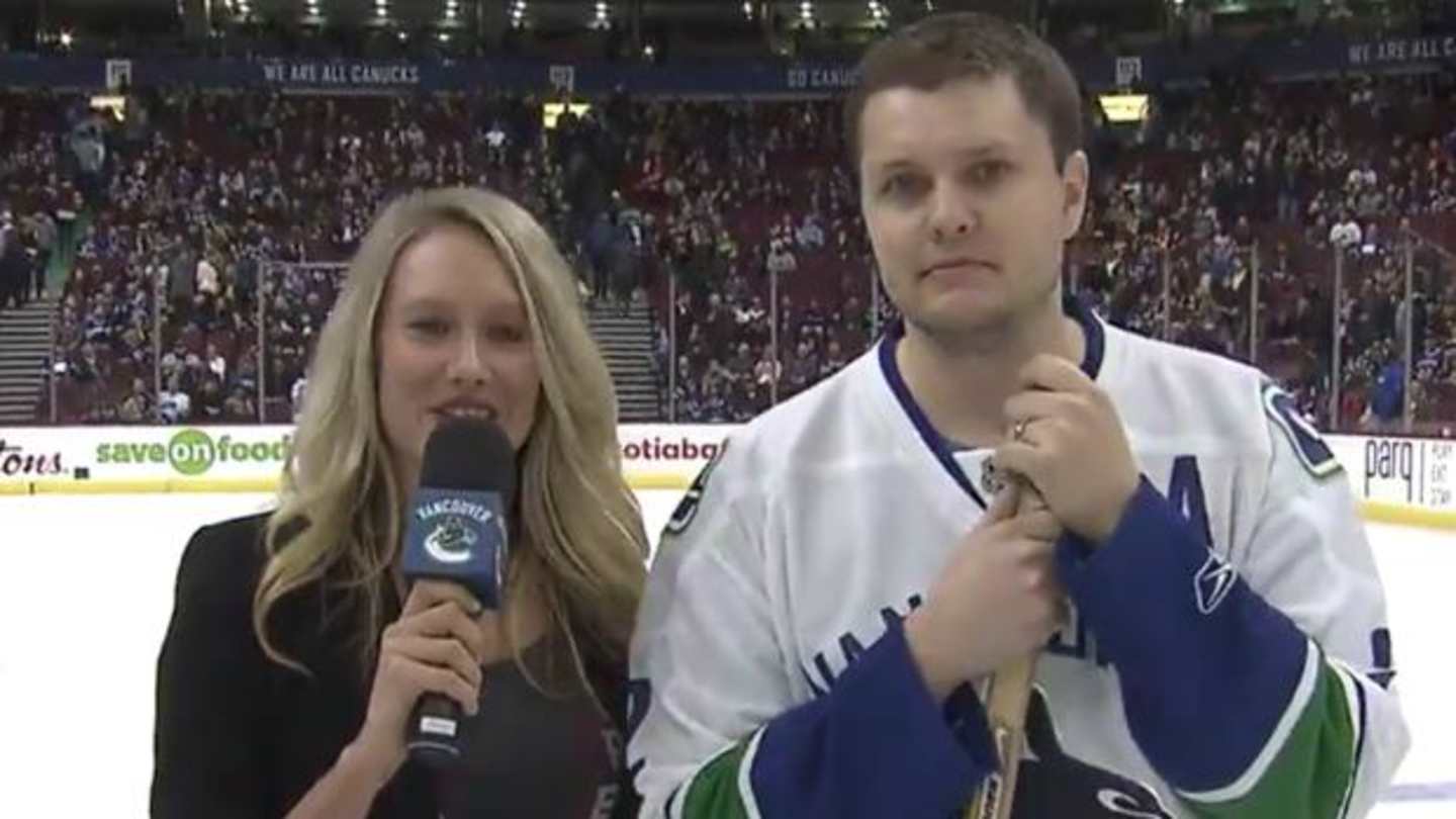 Vancouver Canucks fan wins car, doesn't seem excited: Hot Clicks ...