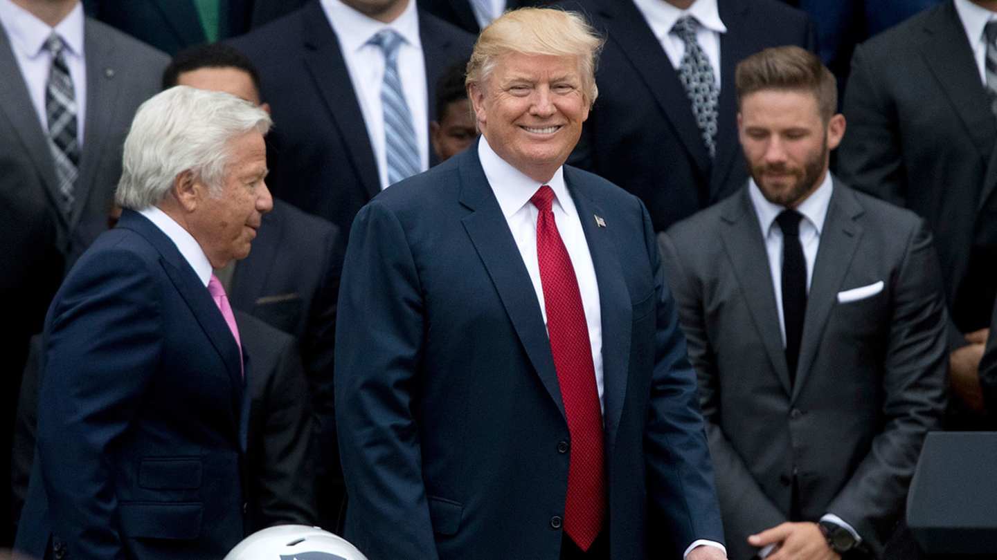 Donald Trump: President's team plays defense amid NFL spat - Sports ...