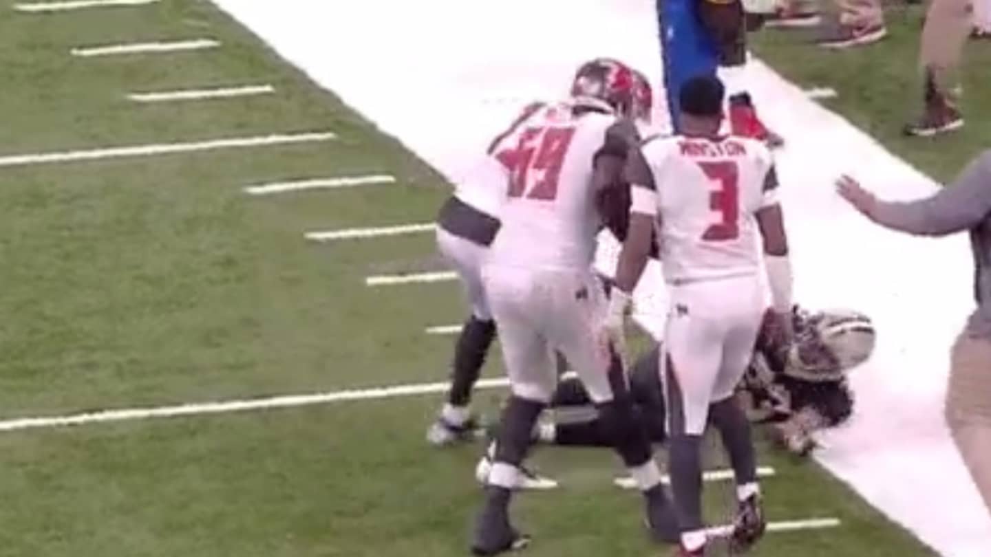 Jameis Winston, Mike Evans, Marshon Lattimore altercation (video ...