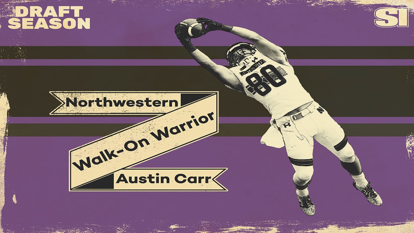 Austin Carr's drive from walk-on warrior to the NFL draft - Sports ...