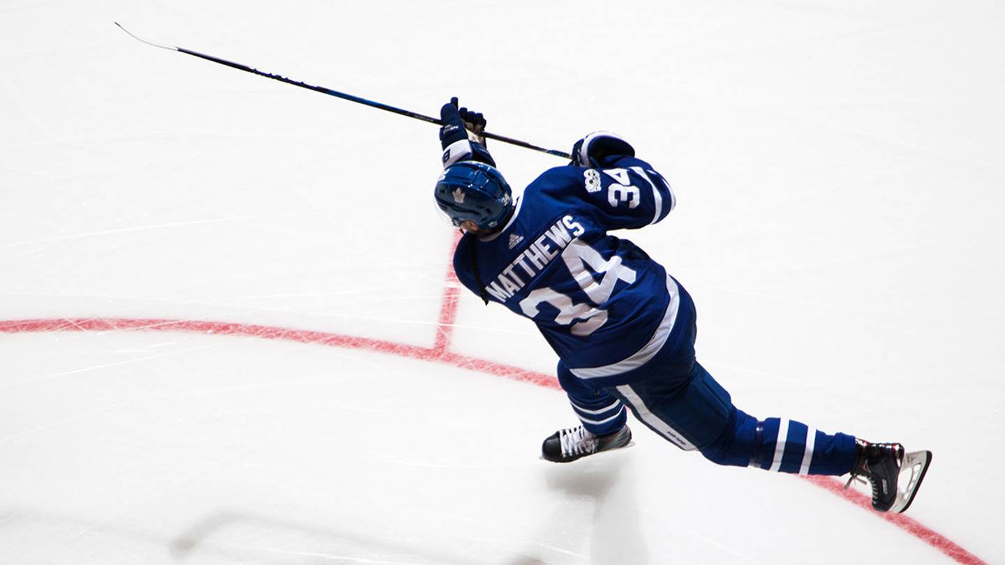 Auston Matthews' unique shot wows teammates, opponents - Sports Illustrated