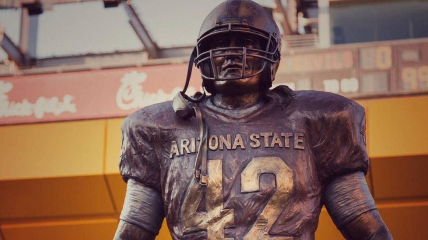 Pat Tillman: ASU unveils statue at Sun Devil Stadium - Sports Illustrated