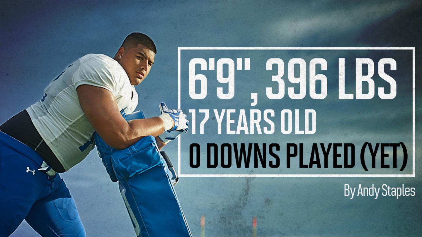 College football recruit Daniel Faalele: So much potential, but so ...